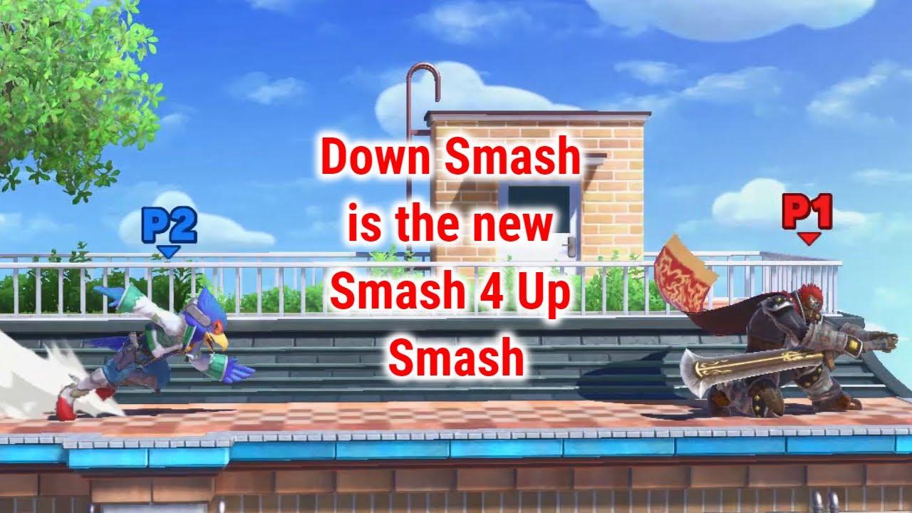 Down Smash is the new Smash 4 Up Smash - YouTube