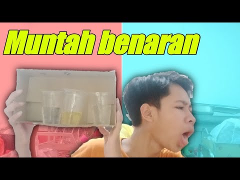 Challenge kocak #2 memilih minuman random!! Sampai muntah - YouTube