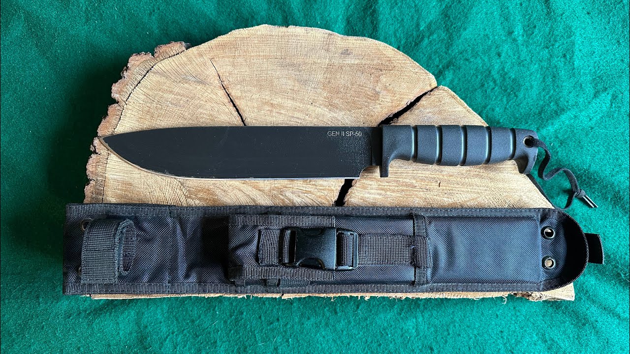 Ontario: GEN II, SP50 Knife - YouTube