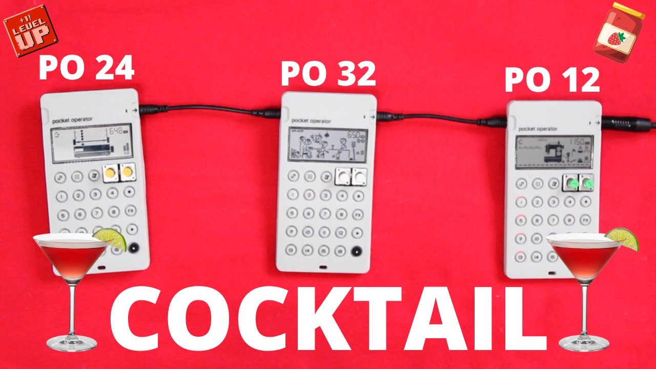 First Pocket Operator Cocktail Jam (Unboxing/Set up/Performance) - YouTube