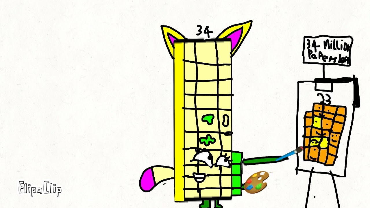 Meet Numberblocks 33, 34, 37, 38, 39 - YouTube