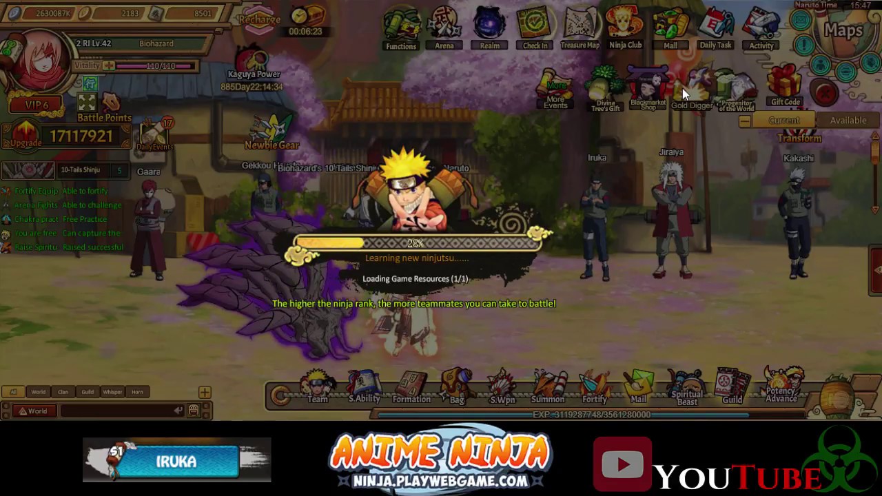 Anime Ninja/Ninja Classic Gameplay Part 542 - YouTube