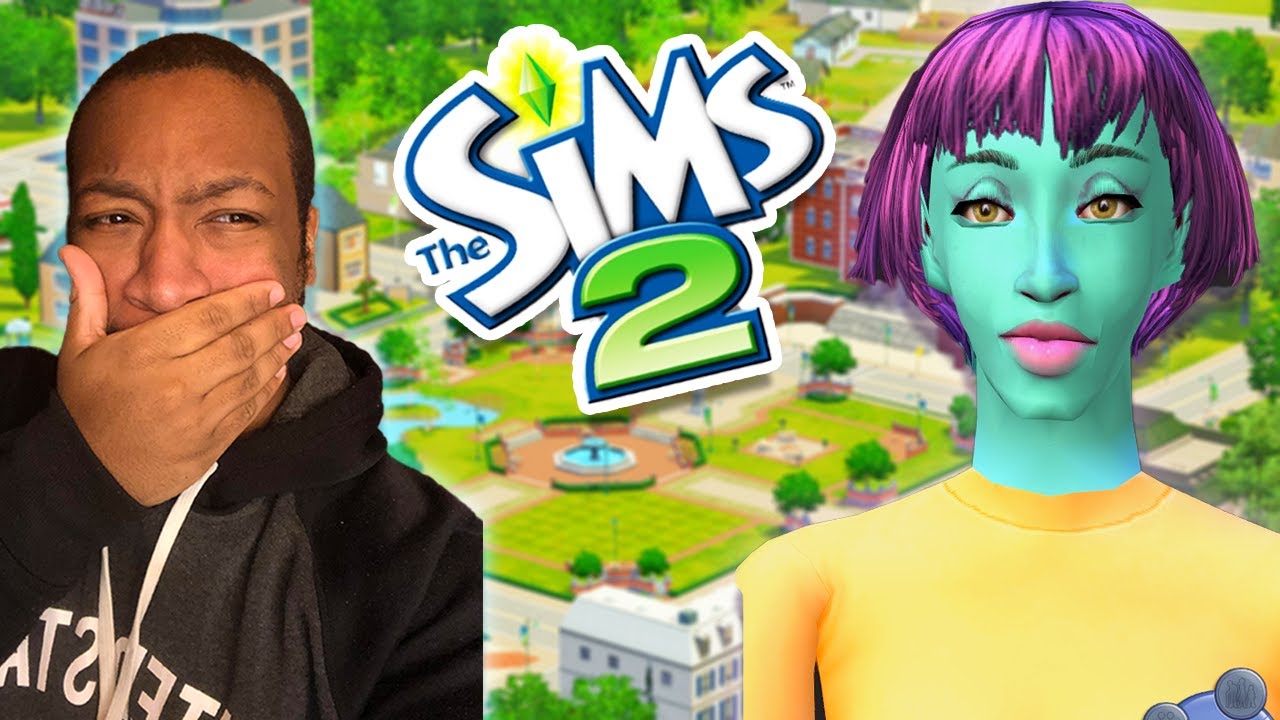 I TRIED MAKING A SIM in SIMS 2 😭😭 - YouTube