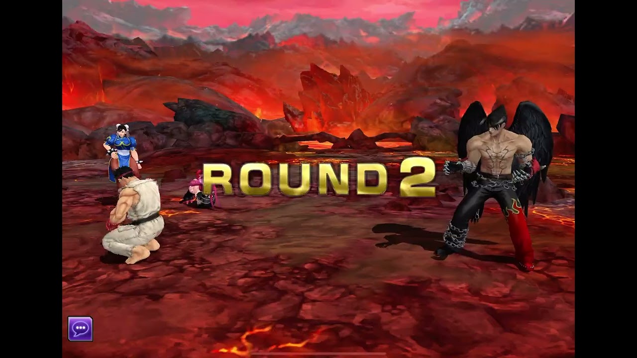 KOF allstar: beating level 30 devil Jin boss showdown - YouTube