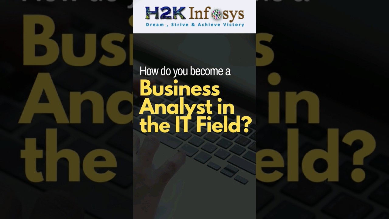 How do you become a business analyst in the IT field? - YouTube