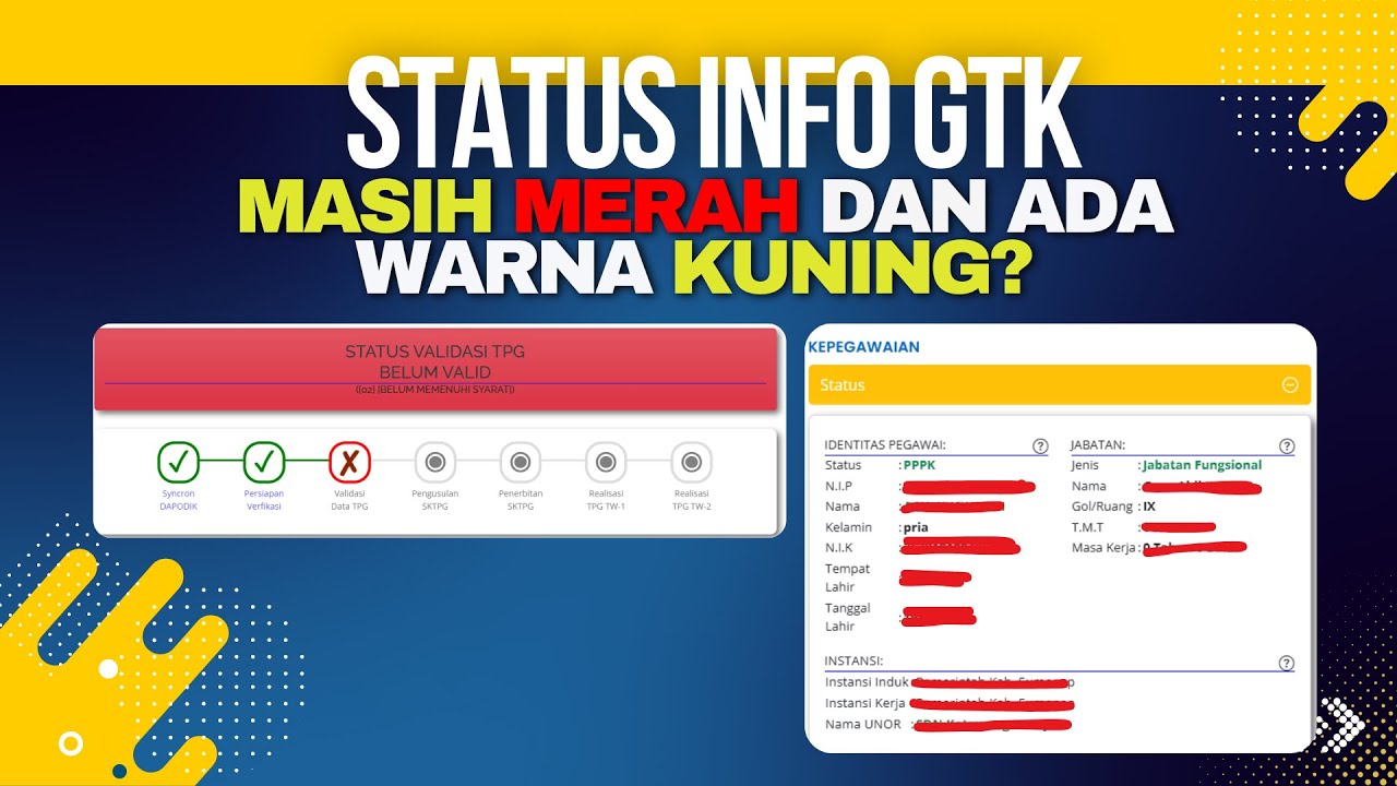 Status Info GTK Masih Merah dengan Kode 02? Jangan Panik! - YouTube