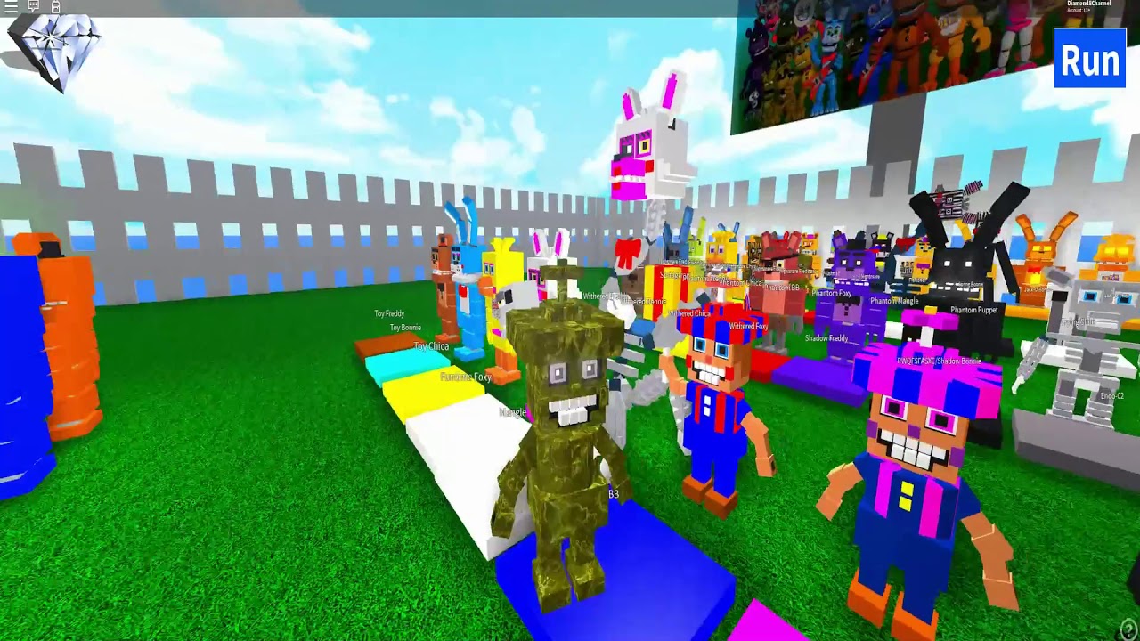 FNAF World RP ФАНТОМНЫЕ АНИМАТРОНИКИ - YouTube