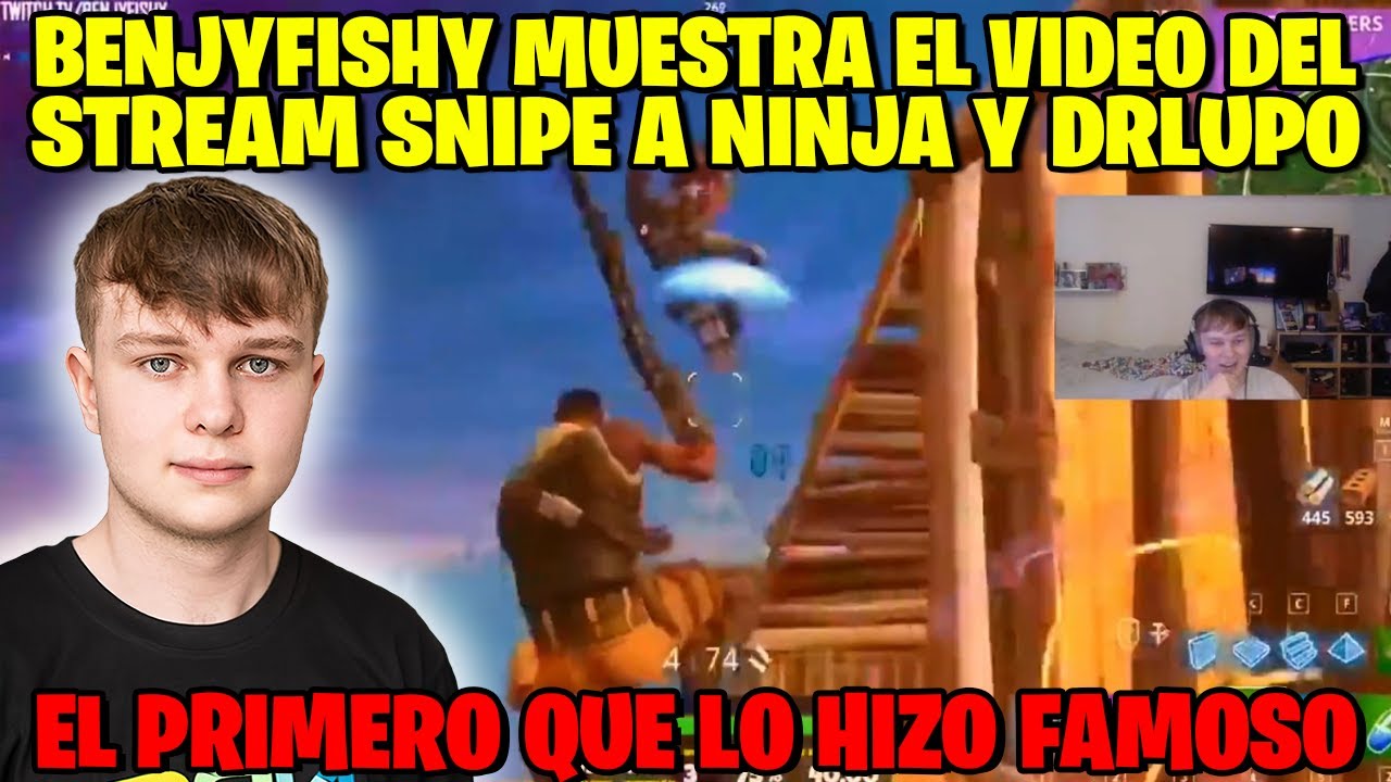 BENJYFISHY MUESTRA EL PRIMER VIDEO QUE LO HIZO FAMOSO HACIENDO STREAM ...