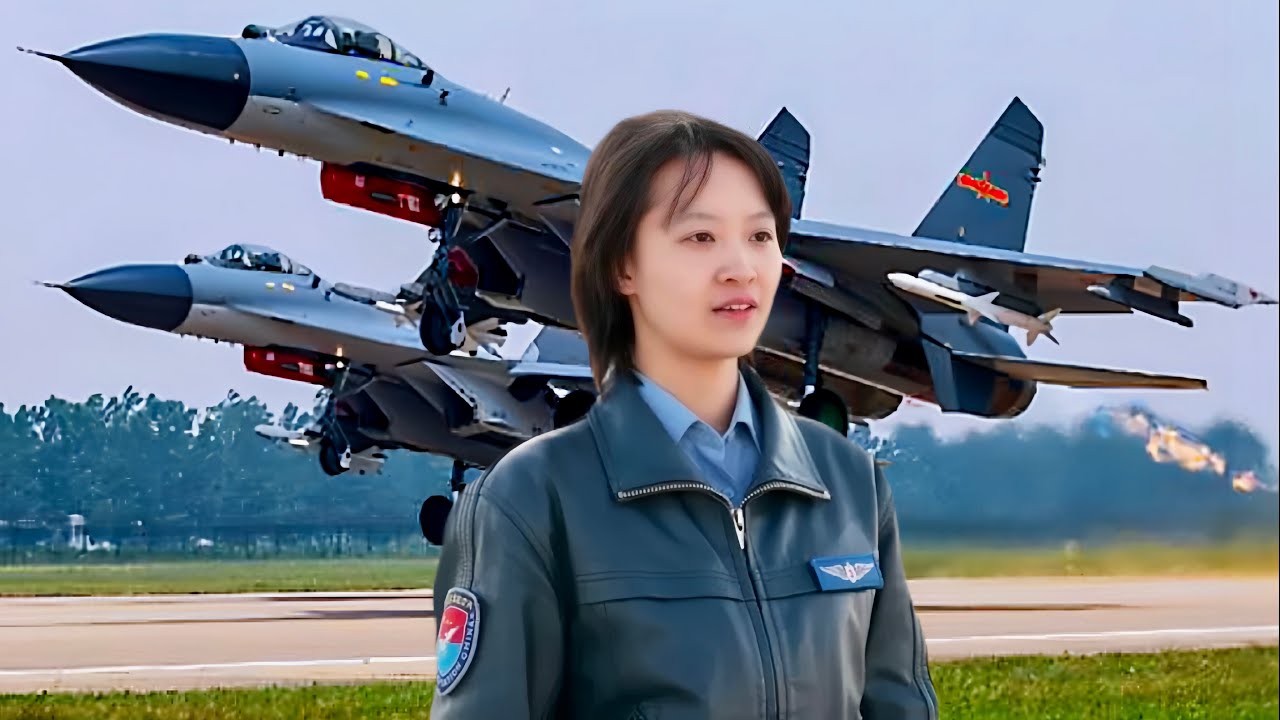 重型殲擊機！中國空軍女飛首次完成單飛/Heavy fighter! Chinese Air Force female pilot ...