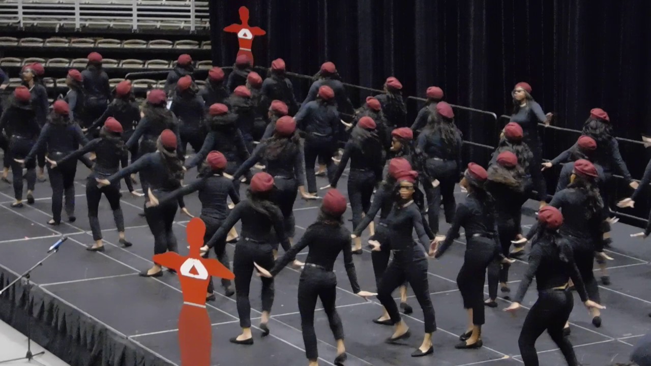 Alabama State University Delta Sigma Theta Probate 2017 - YouTube