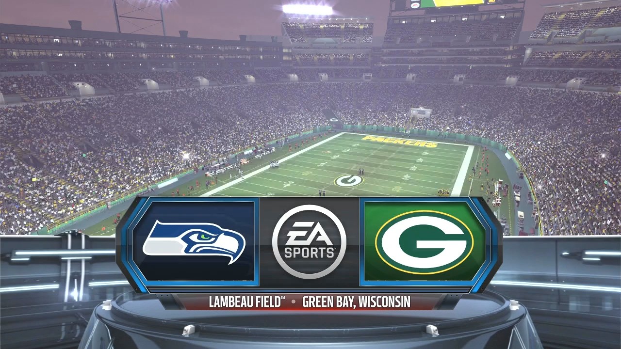 Madden NFL 16 - Seattle Seahawks (0-1) Vs Green Bay Packers (1-0 ...