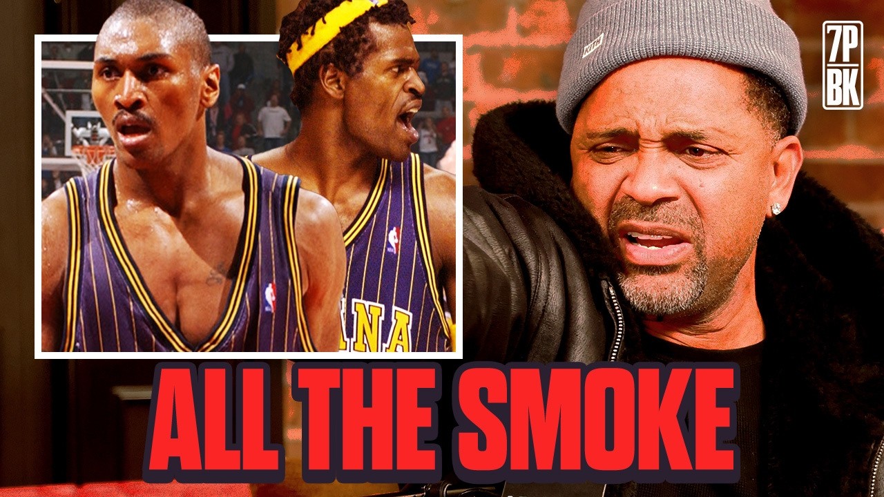 Mike Epps on Getting Caught SMOKING with Stephen Jackson, Reggie Miller ...