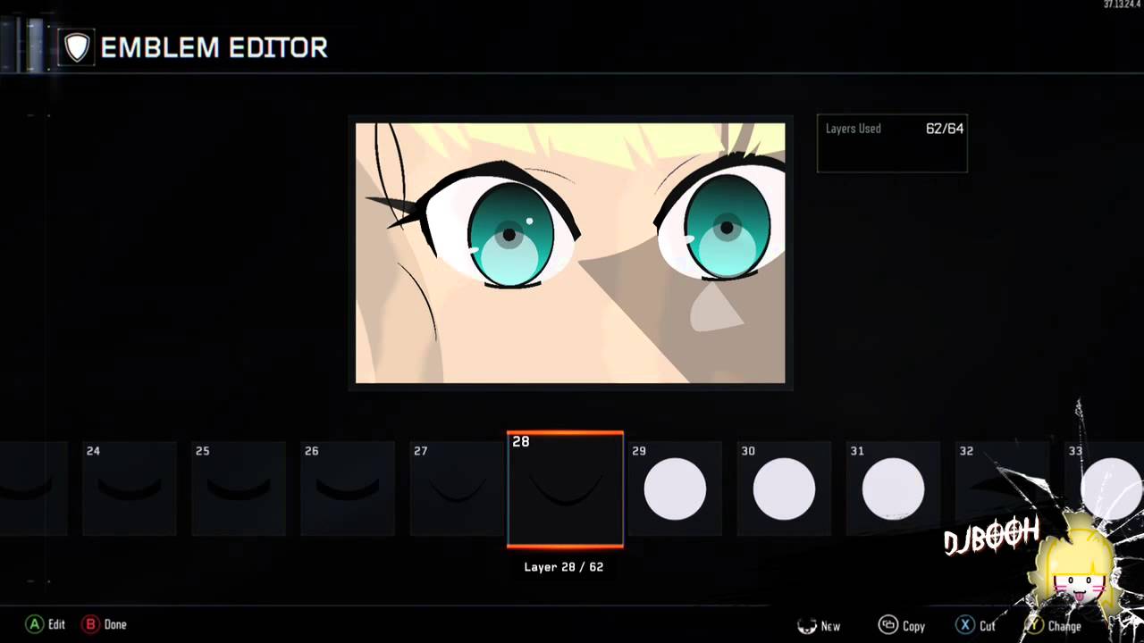 Call of Duty Black Ops III anime emblem bunny girl - YouTube