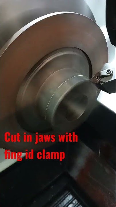 Ring On The Job Jaws Cut On Cnc Machine Cnc Programming Cncprogramming Cncmachine Cnc Shorts