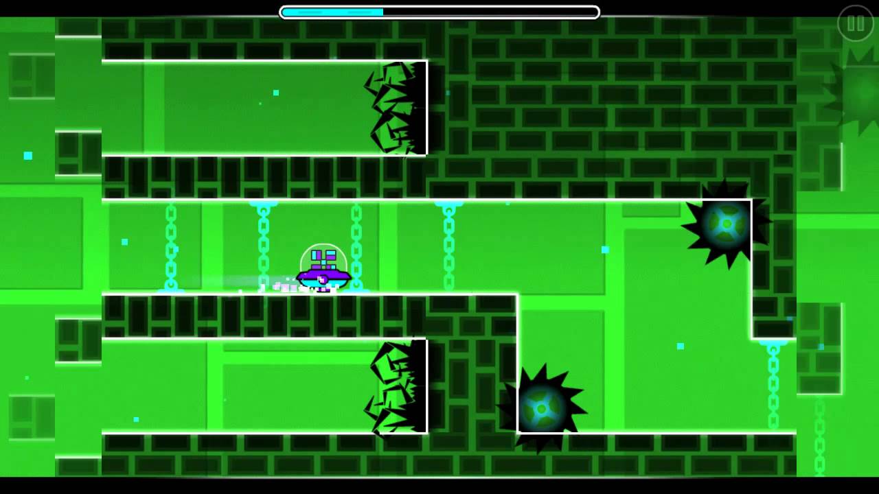 #1 geometry dash wow 36%!!! - YouTube