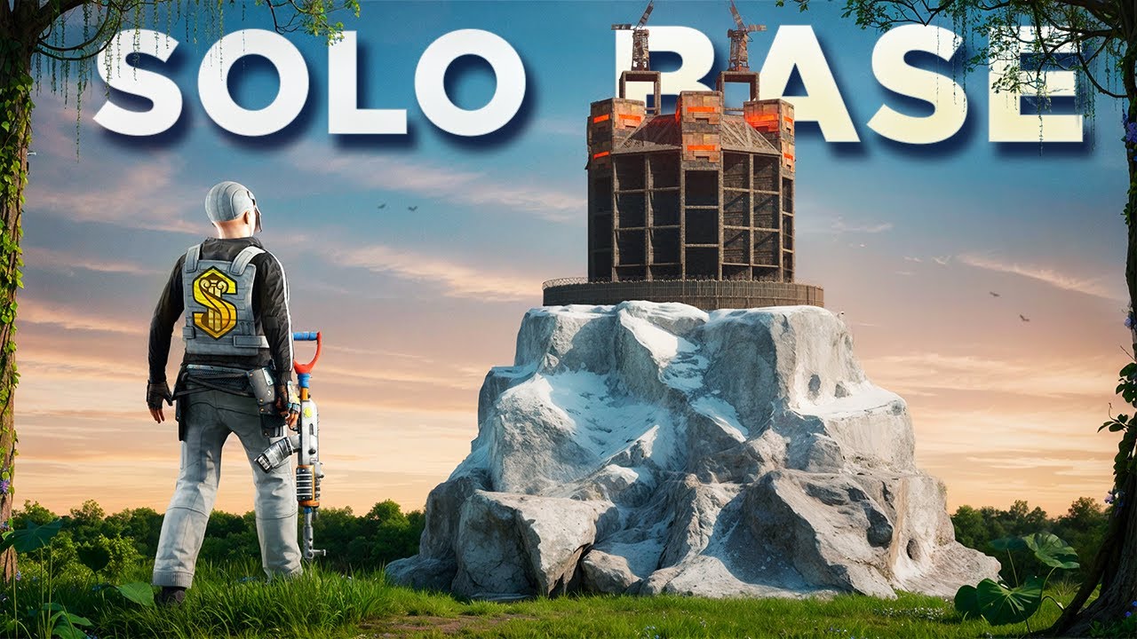 I Built a MOUNTAIN FORTRESS in Rust.. - YouTube