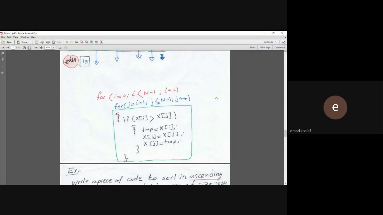 Sorting Algorithm-2 - YouTube