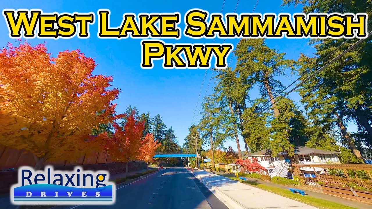 West Lake Sammamish Parkway - Bellevue and Redmond, WA | Relaxing ...