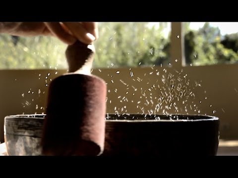 Water Dancing (Amazing Tibetan Bowl water Dance) - YouTube