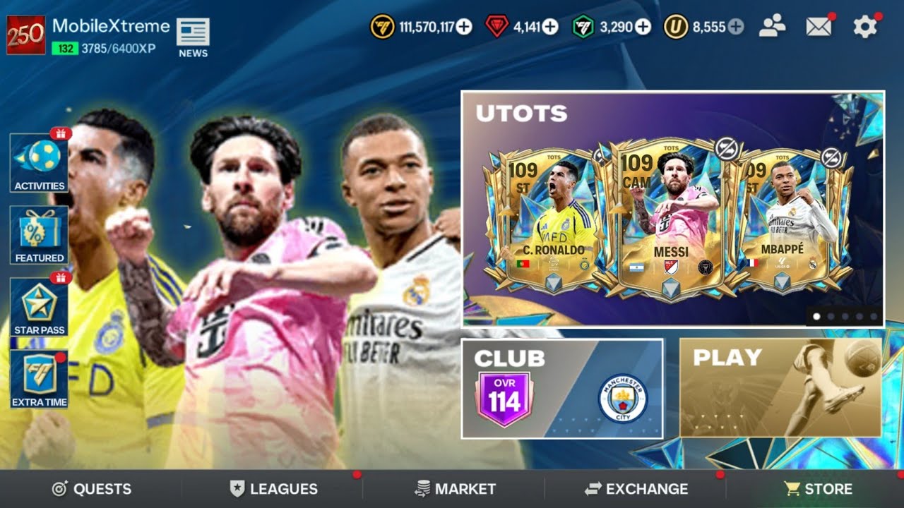 EA FC MOBILE 25 • MY FIRST EVER UTOTS PACK OPENING + FULL TOTS STAR ...