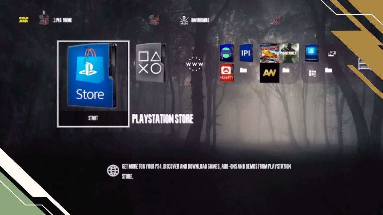 PS4 4K - Brain Breaker - Horror Dark Jungle - Dynamic Theme⚫️[𝟻.𝟶𝟻/𝟿.𝟶𝟶 ...