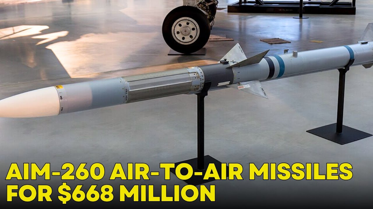 US orders $668 million worth of AIM-260 long-range missiles - YouTube