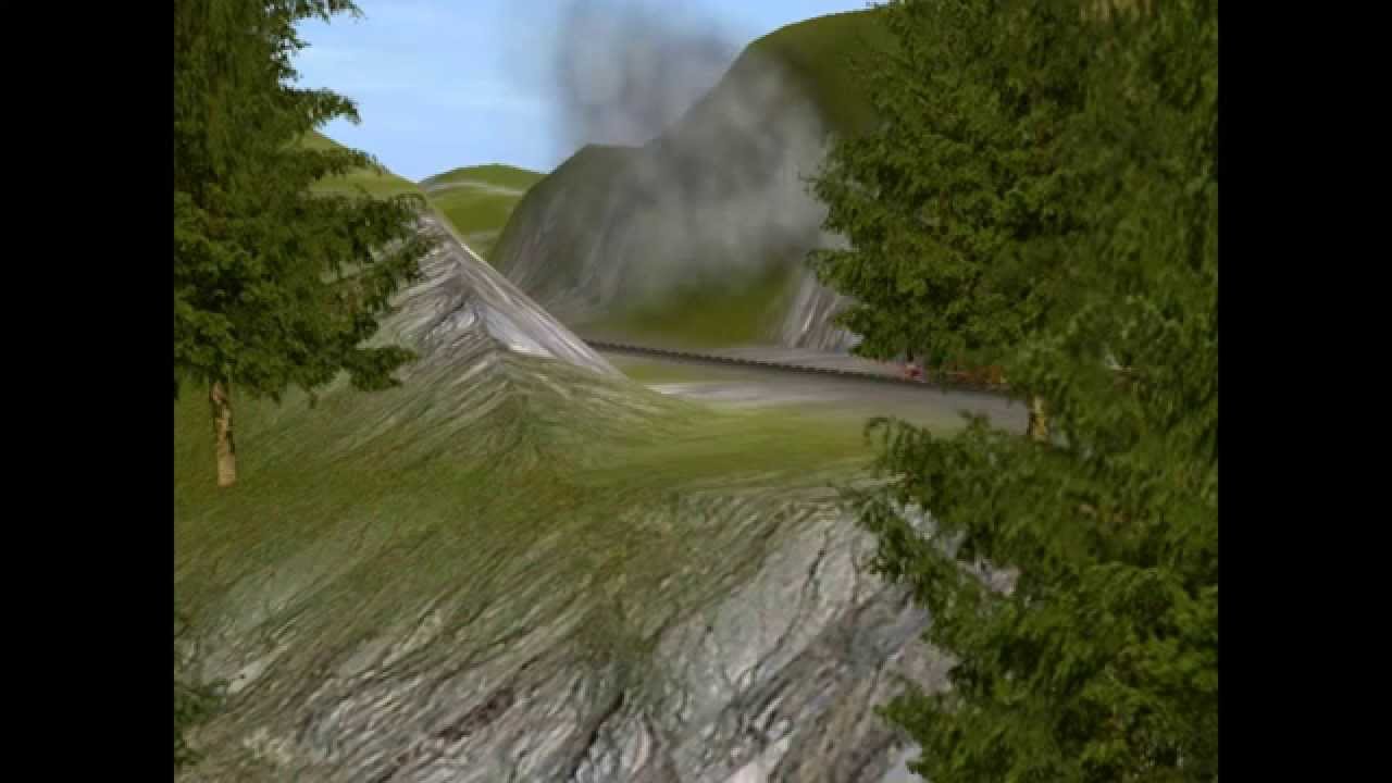 Kirk Machan with Culdee fell railway in Trainz - YouTube
