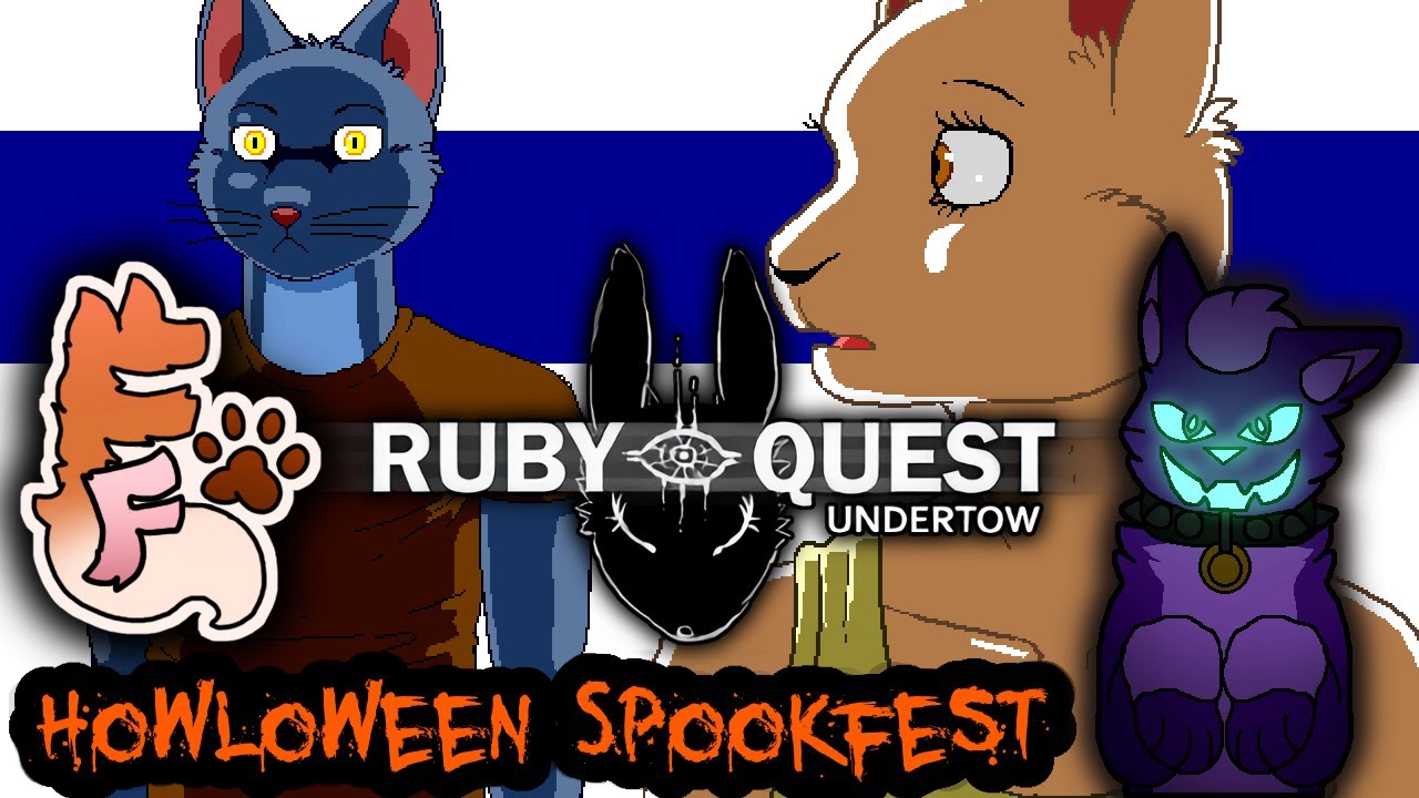 🎃 Howloween Spookfest 🎃 Ruby Quest: Undertow (101% Playthrough) - Furry ...