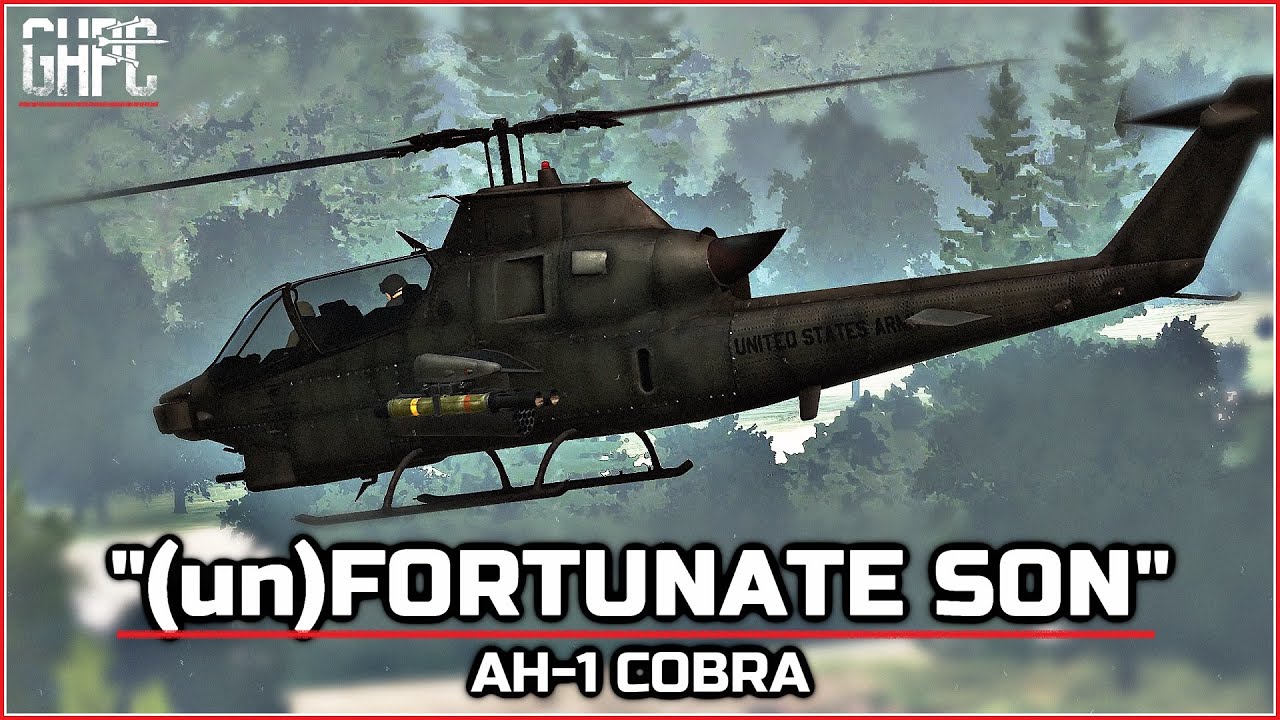 "(un)FORTUNATE SON" T-72 & BMP-2 vs AH-1 Cobra | Gunner HEAT PC - YouTube