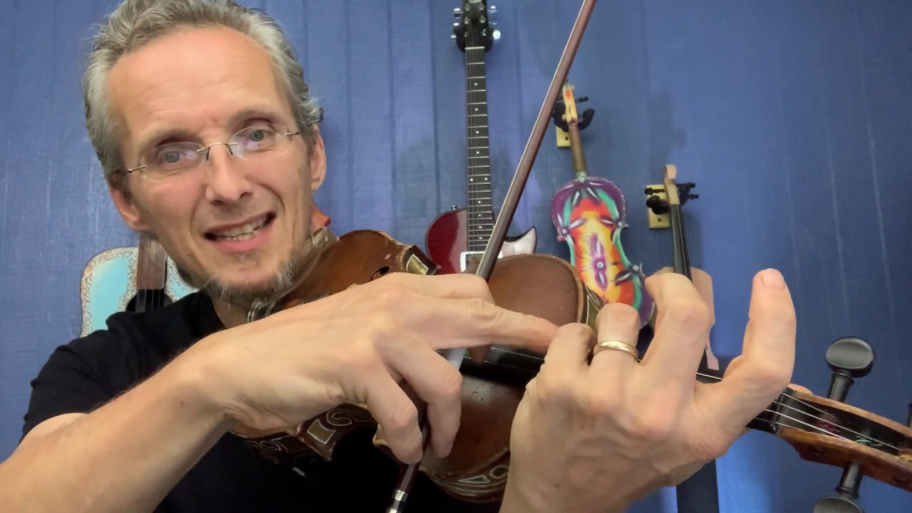 Rock n Blues Fiddle Jam A-Toodz (Etudes) Bb Groove Toodz - YouTube