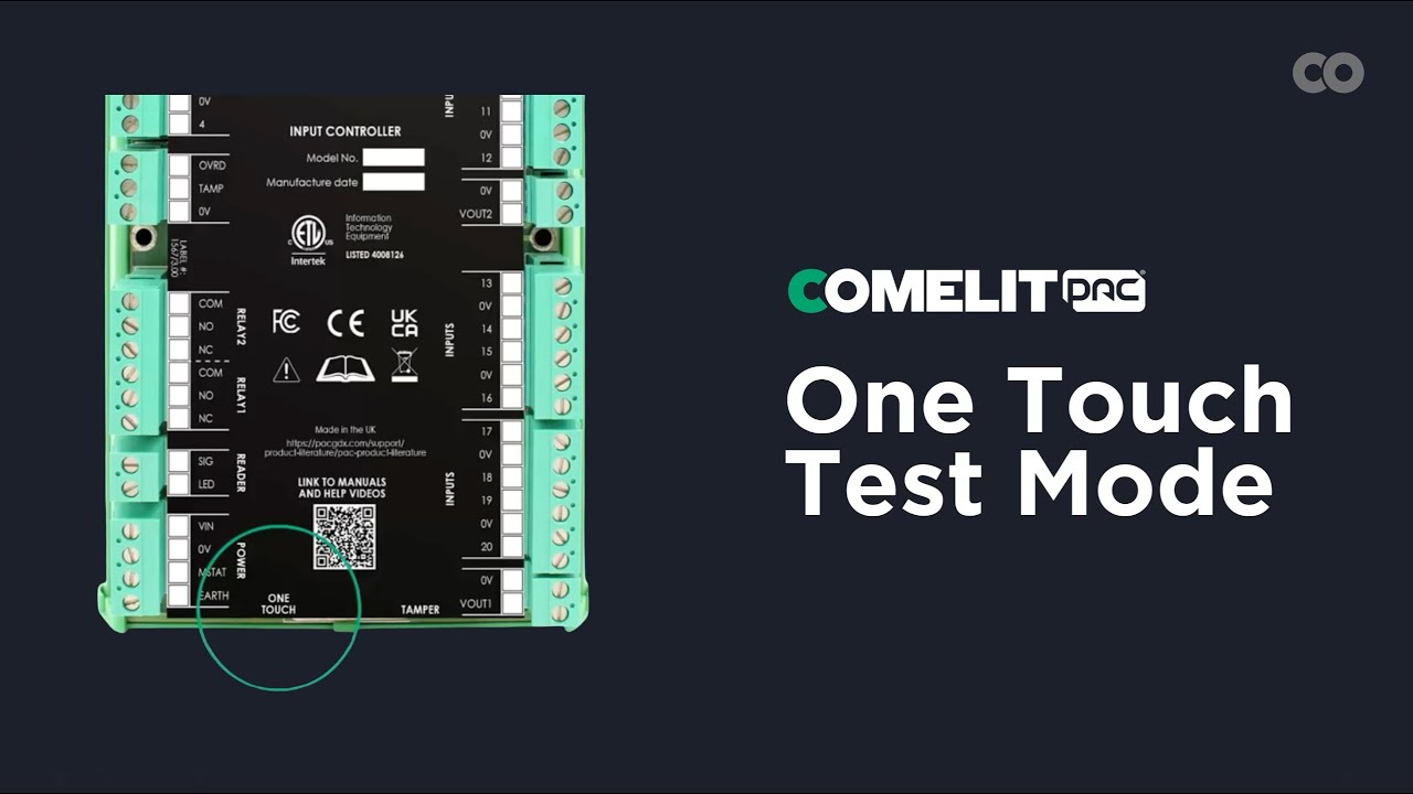 One Touch Test Mode - YouTube