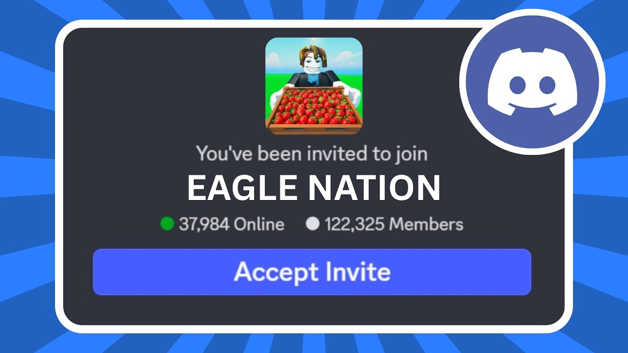 How to Join Eagle Nation Discord Server - YouTube