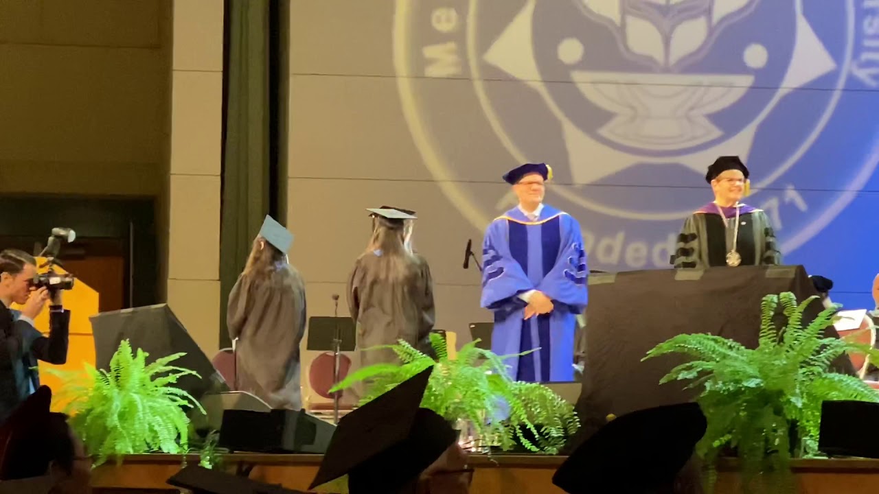 Metropolitan State University Leona Aung Graduation - YouTube