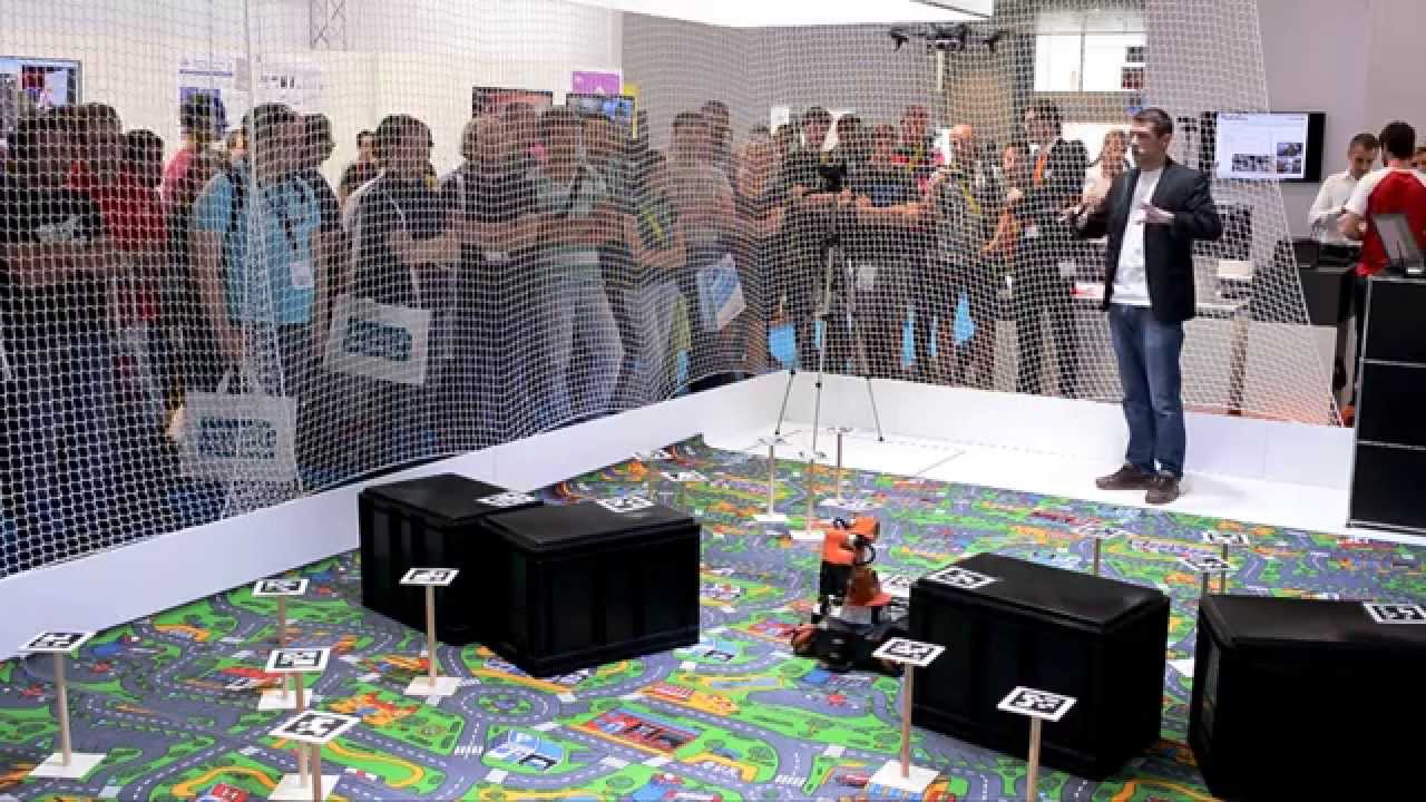 Collaboration between Ground and Flying Robots for Search-And-Rescue ...