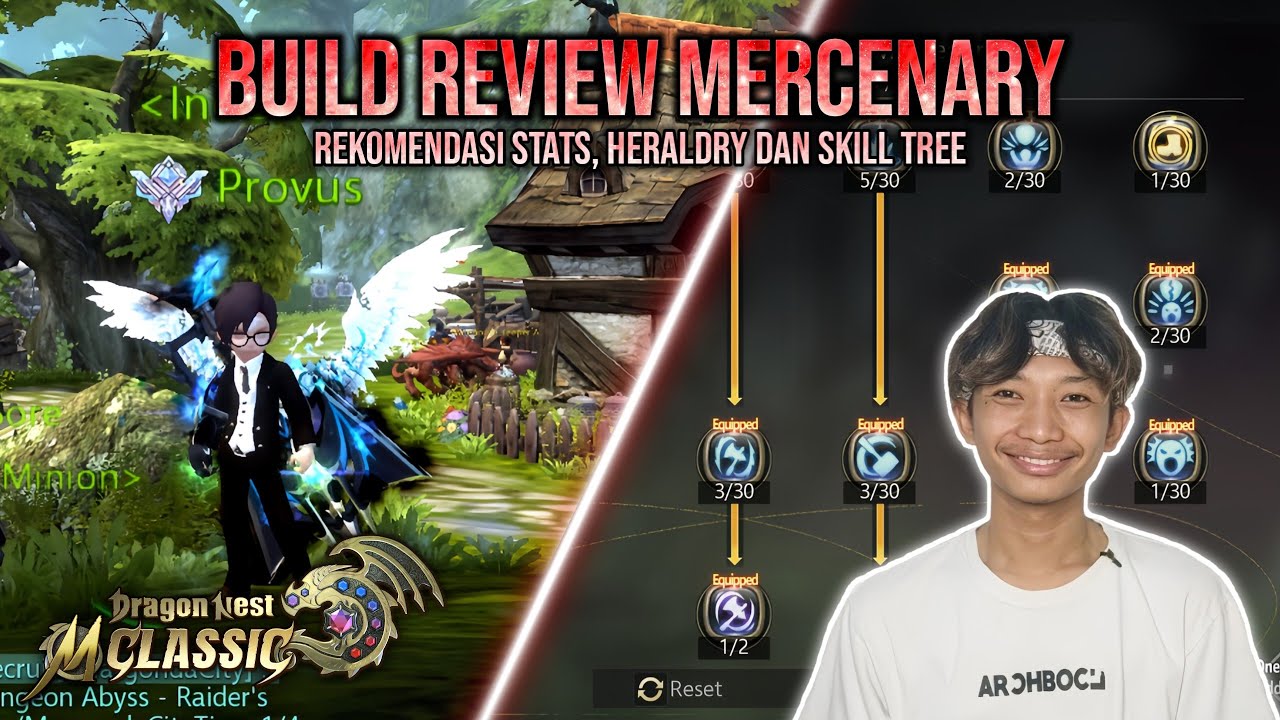 Build Review & Guide Mercenary Cap 40! Pahami Timing Skill Howl Guyss ...