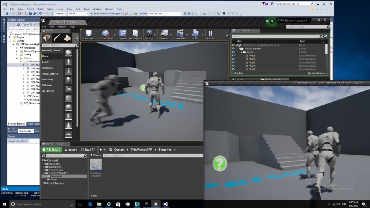 C Networking Replication Multiplayer Tutorial Unreal Engine 4 Youtube