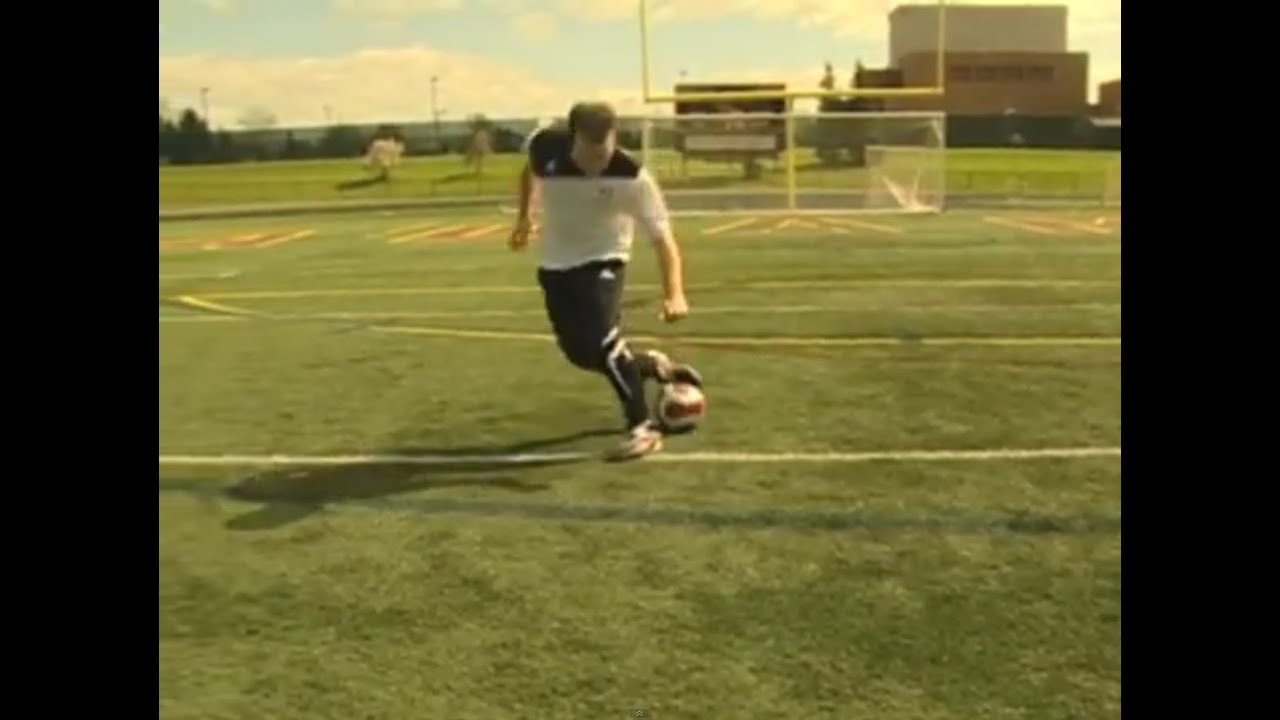 How To Do The Lace Fake Soccer Football Move - YouTube