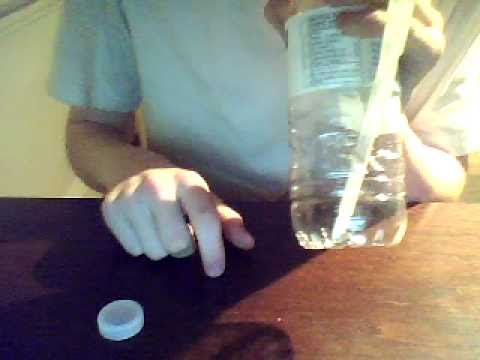 how to make a water bottle bong - YouTube