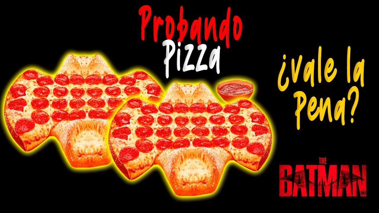 La PIZZA de BATMAN 🍕 🦇 - YouTube