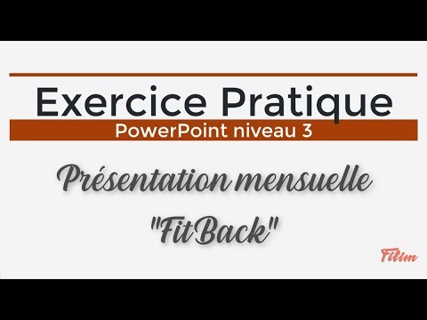 PowerPoint - 3 Avancé - Exercice Mise a jour présentation mensuelle ...