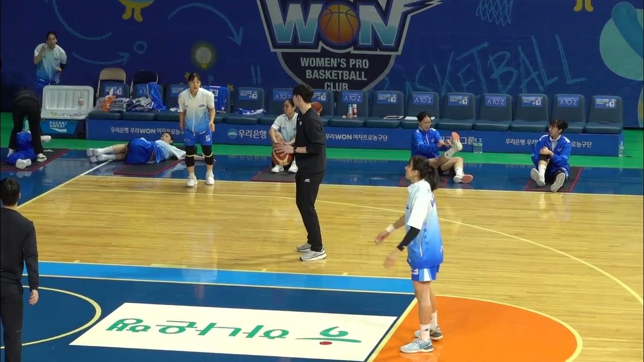 WKBL 2024~2025 챔피언결정전 1차전 우리은행WON BNK전 김단비 Kim Danbi 2025.3.16 Woori bank WON Korea Pro ...