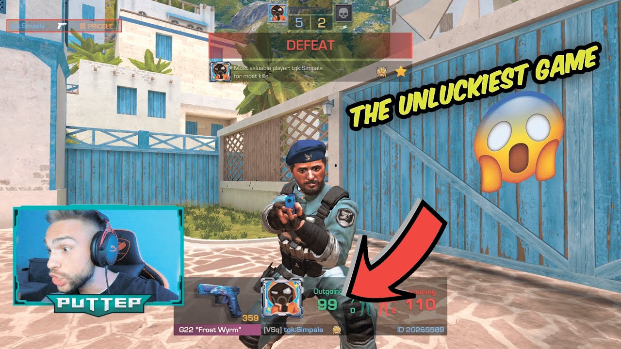 THE UNLUCKIEST GAME 😱 | DUAL FULL MATCH GAMEPLAY IN STANDOFF 2 - YouTube