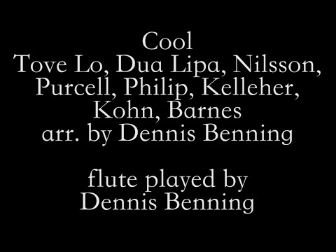 Cool for solo flute - Dua Lipa (arr. Benning)