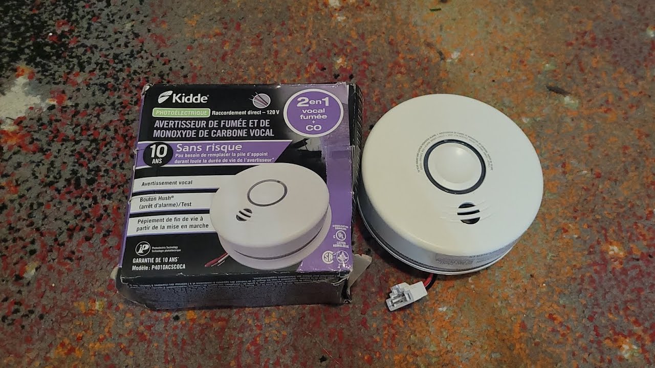 Kidde P4010ACSCO-WCA Smoke and Carbon Monoxide Alarm Unboxing (it was ...