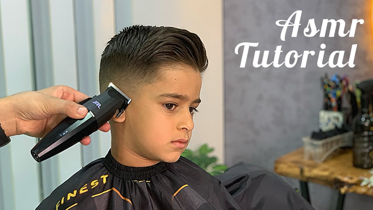 How To Cut Boys Hair | Basic Tutorial | Step by Step Kids Haircut - YouTube