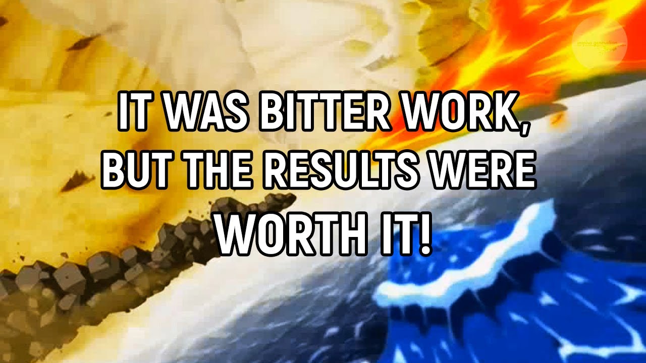 It was Bitter Work, But the Results Worth It ! - YouTube