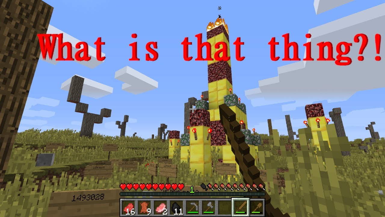 I'm trying Seed "1493028" | Minecraft CREEPYPASTA - YouTube