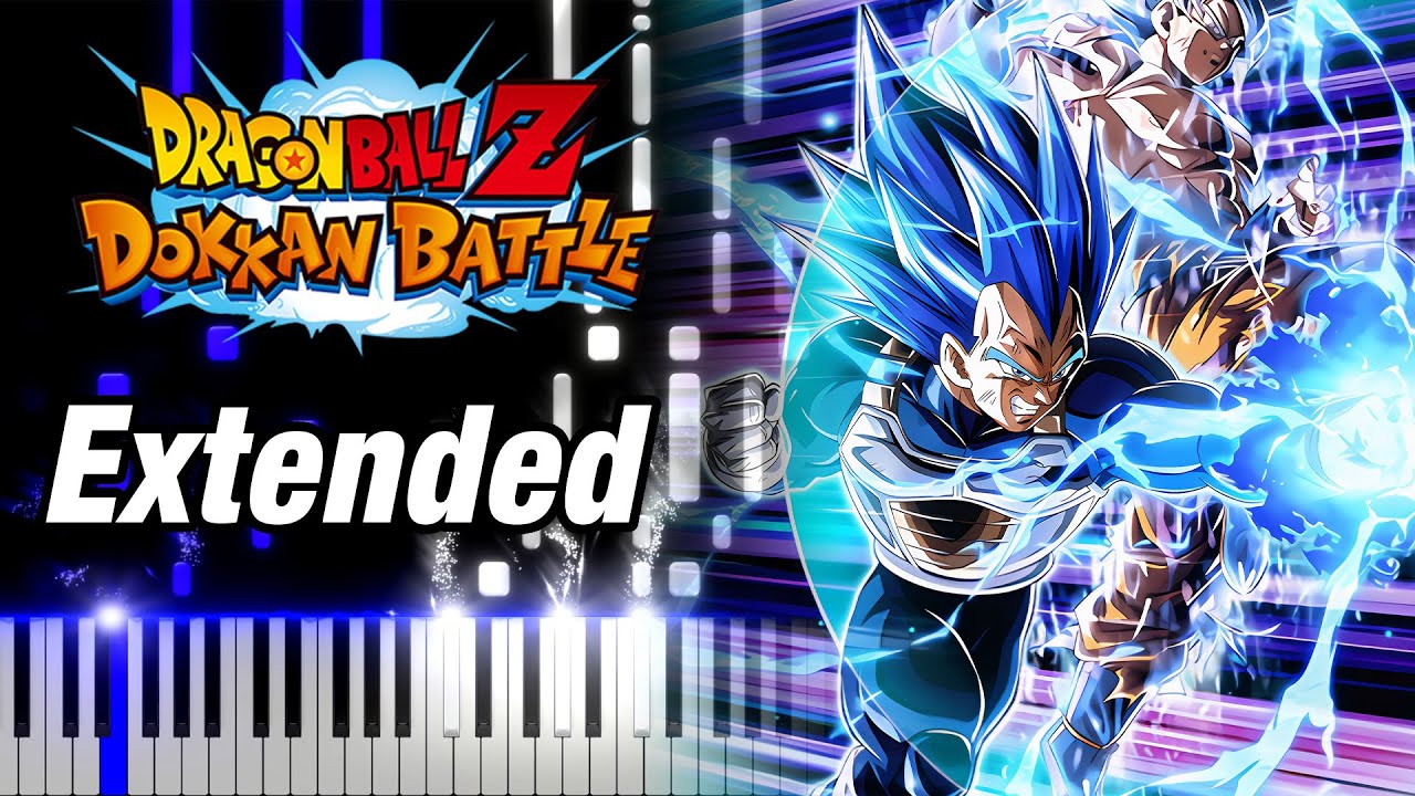 LR STR SSJ Blue Evolved Vegeta Intro OST Extended Version - DBZ Dokkan ...