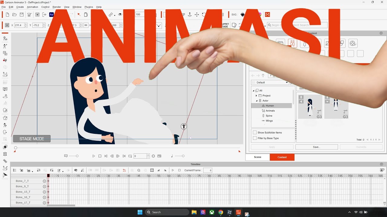 Tutorial Membuat Animasi menggunakan Cartoon Animator 5 Bahasa ...