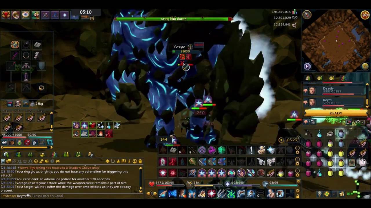 RuneScape - Vorago HM Ceiling Week - YouTube